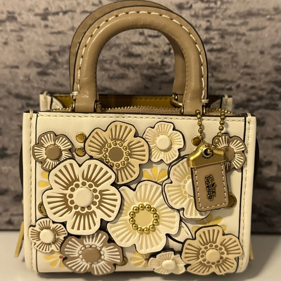 Coach | Bags | Nwt Coach Rogue 2 Mini Bag With Tea Rose Chalk Multi ...